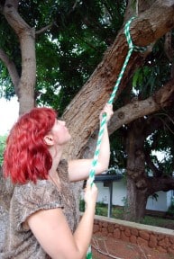 Build a Tree Swing for Two in the Backyard