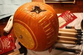 Alarm Clock Halloween Pumpkin