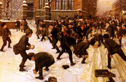 How to Win a Snowball Fight