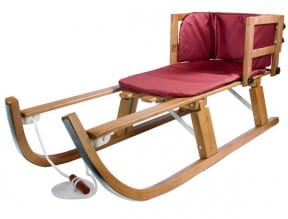 Classic Winter Wood Sleds For Kids of All Ages