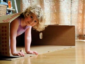 DIY Cardboard Wheelbarrow | Built by Kids