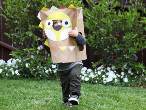 Make Paper Bag Masks for the Holidays