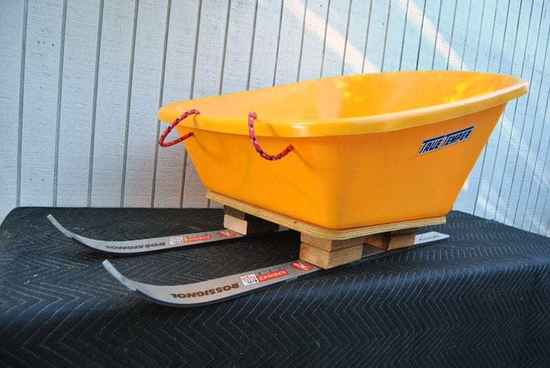 DIY Snow Sled