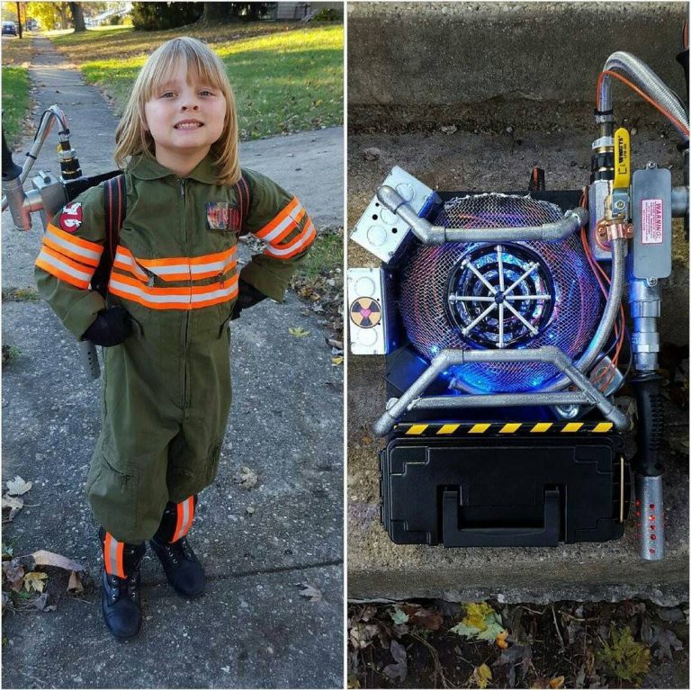 This Kids Cosplay DIY Ghostbusters Proton Pack will wow you