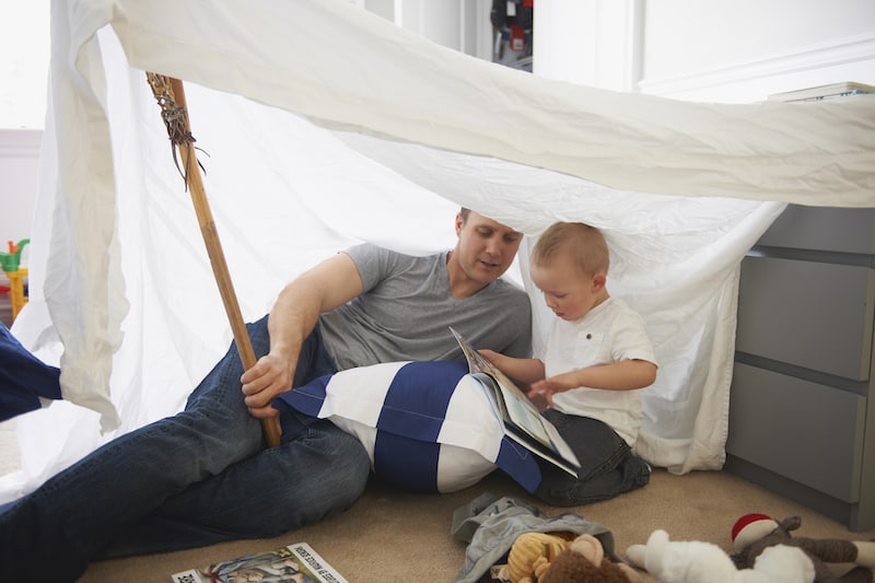 How To Build a DIY Indoor Fort | Built by Kids - Empowering Kids to ...