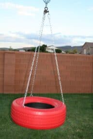 26 Playful Tire Swings That You Can Build Yourself
