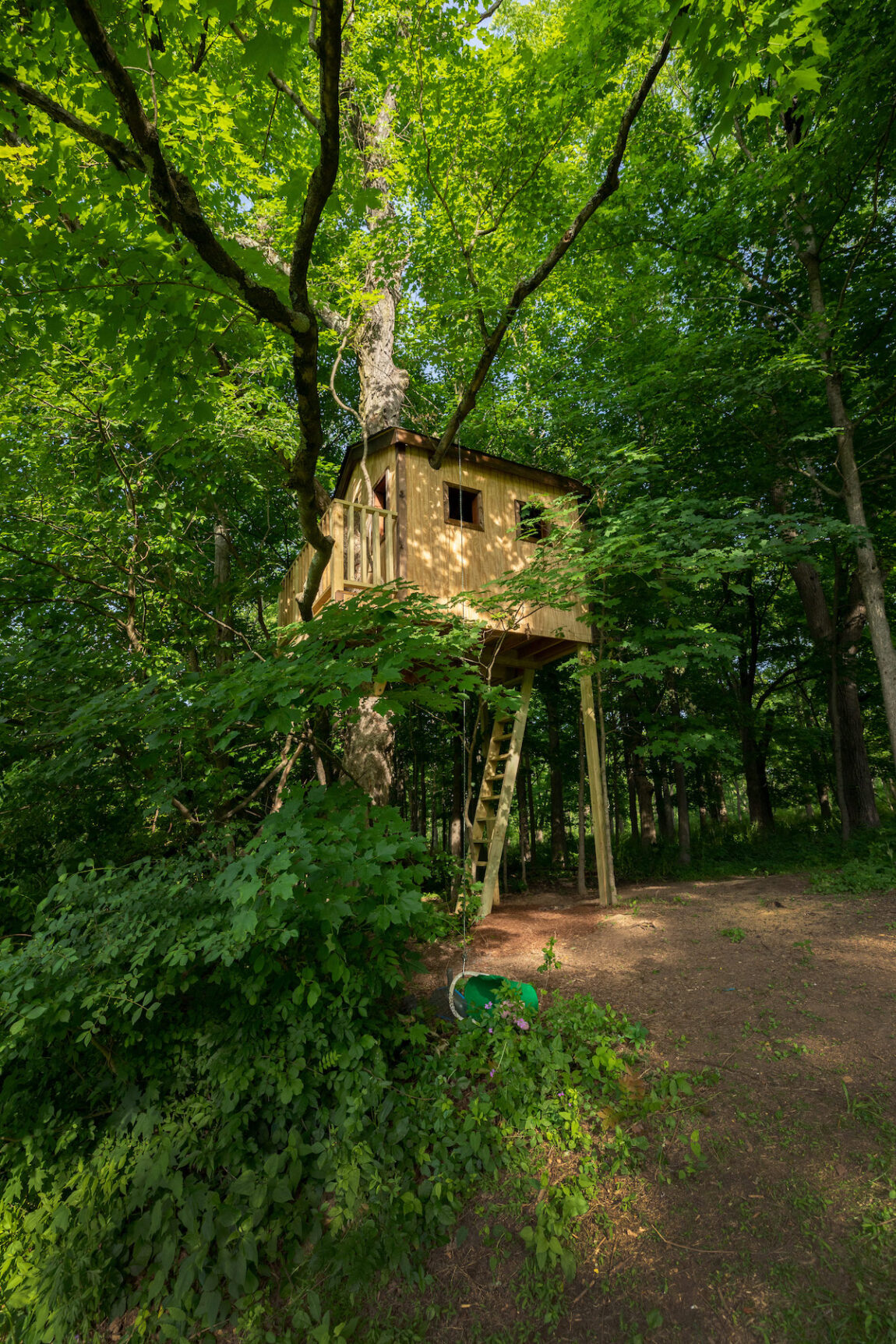 How We Built a Cabin Treehouse | Built by Kids - Empowering Kids to ...