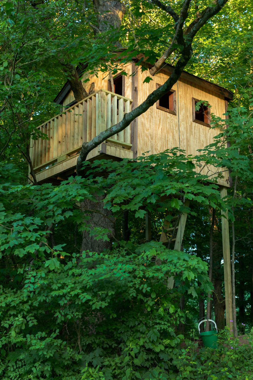 How We Built a Cabin Treehouse | Built by Kids - Empowering Kids to ...