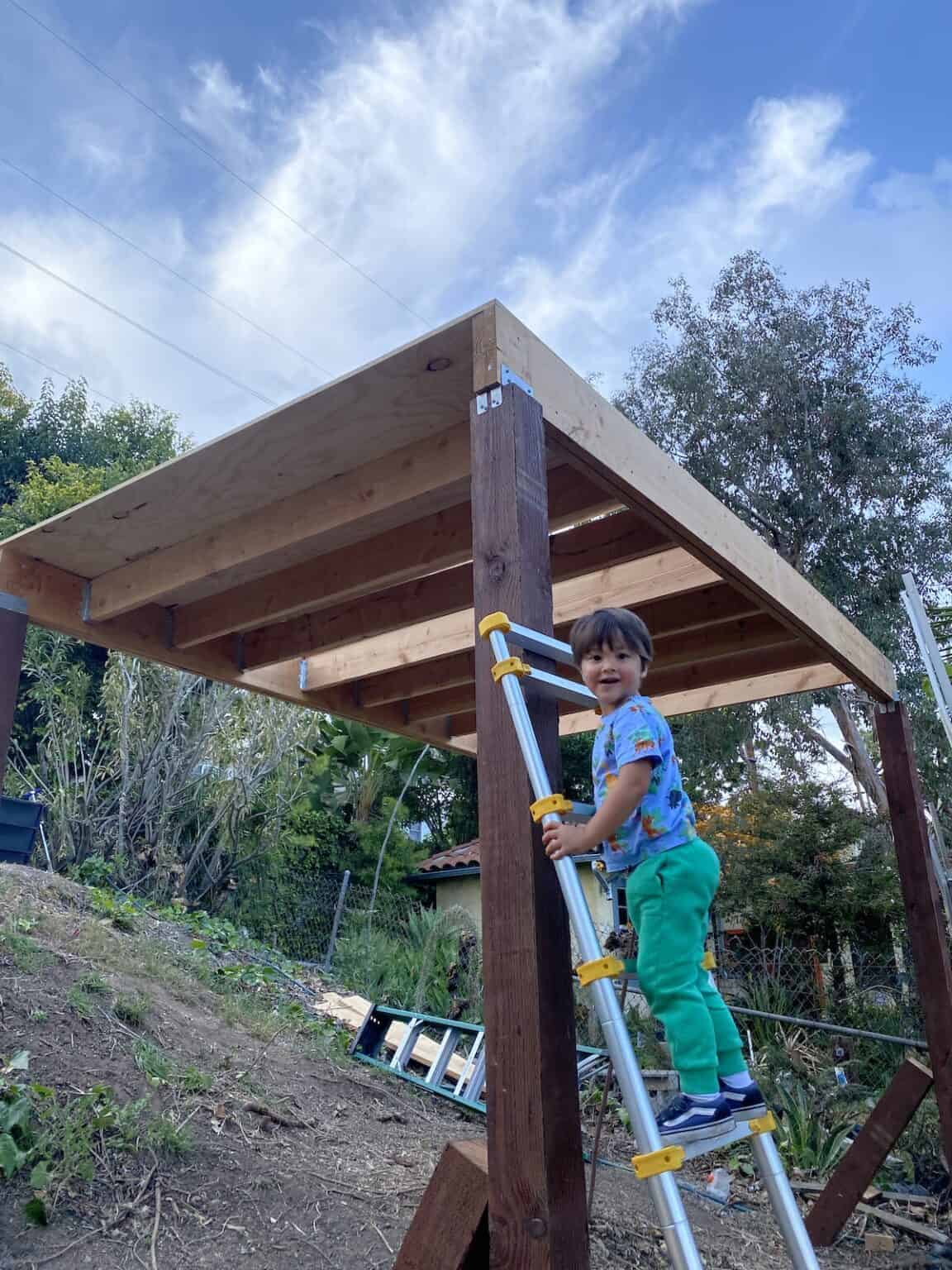 How To Build a Treehouse When You Don’t Have a Tree | Built by Kids ...