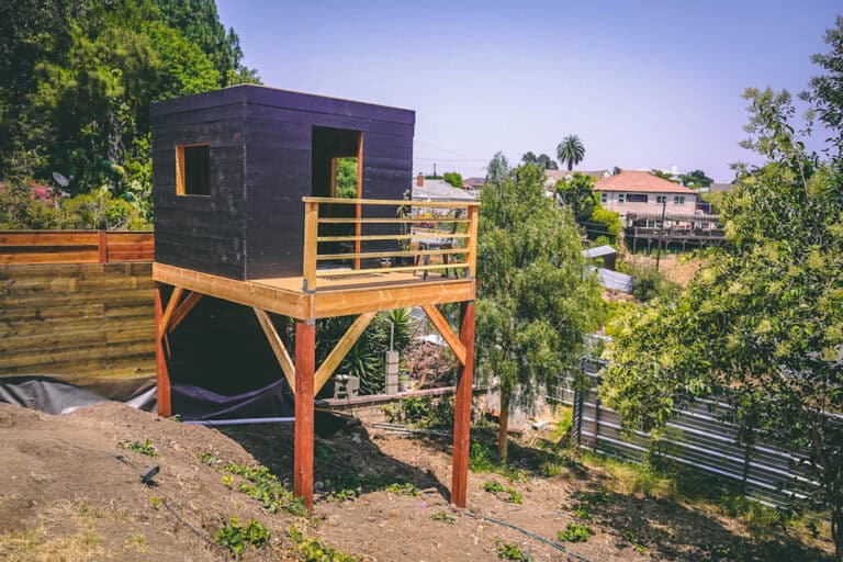 How To Build a Treehouse When You Don’t Have a Tree | Built by Kids ...