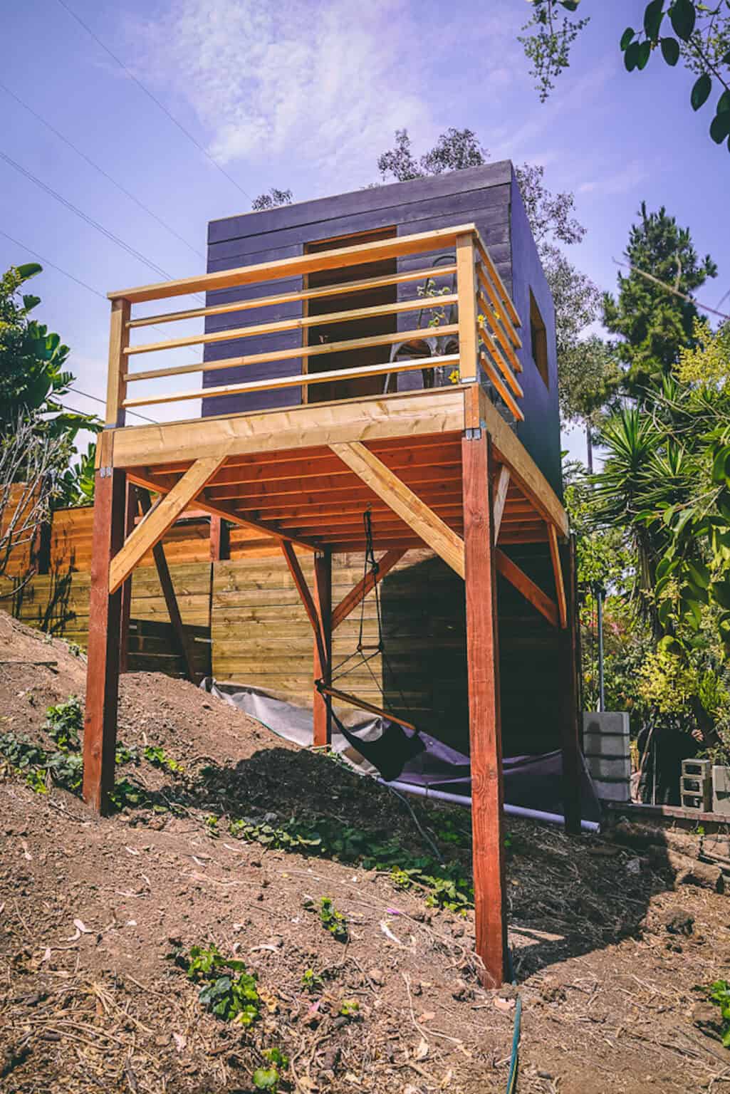 How To Build a Treehouse When You Don’t Have a Tree | Built by Kids ...